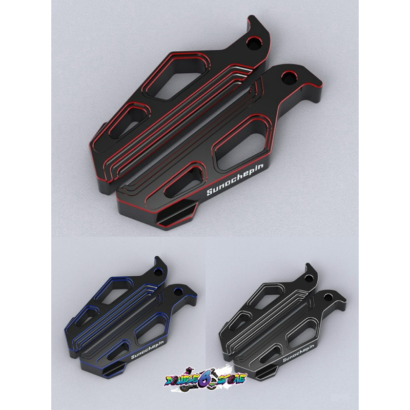 YAMAHA XMAX NMAX V1 V2 NVX V1 NVX V2 REAR FOOTREST PEDAL REAR FOOT STEP ...