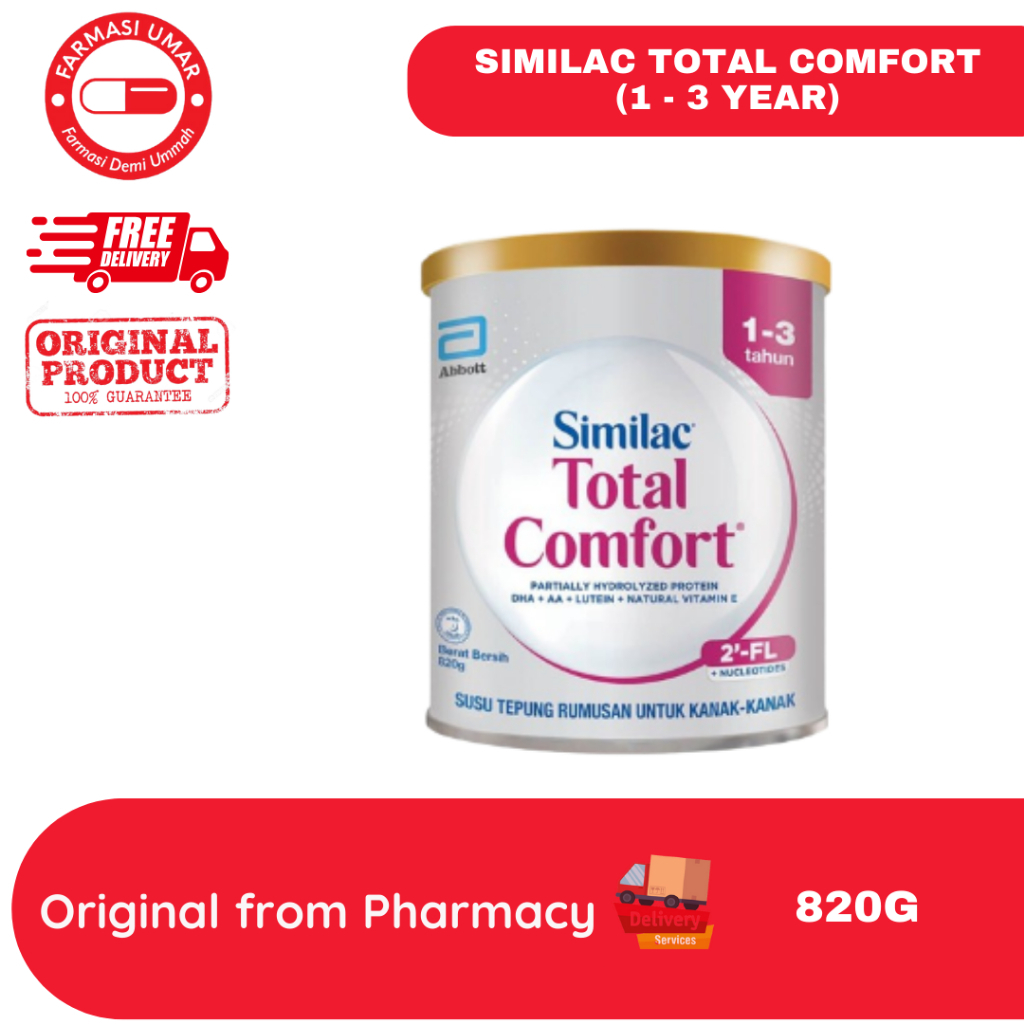 Similac Total Comfort 1-3 year’s old 850g (New Packing) | Shopee Malaysia