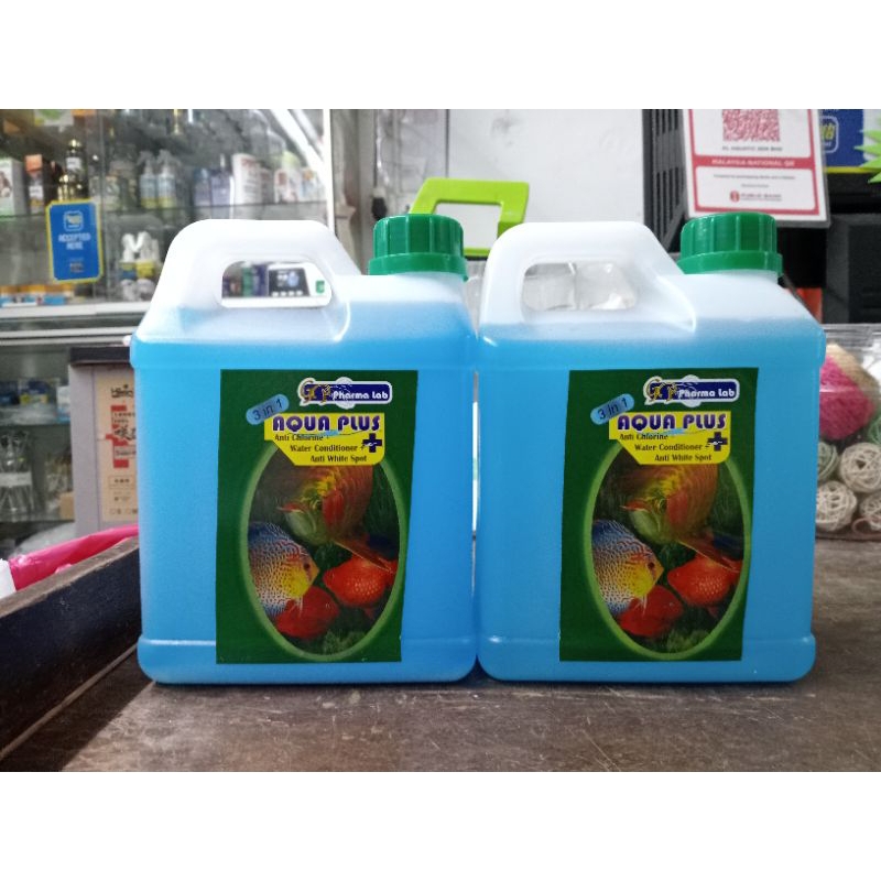 (Twins Pack) Aqua Plus Anti Chlorine 2L | Shopee Malaysia