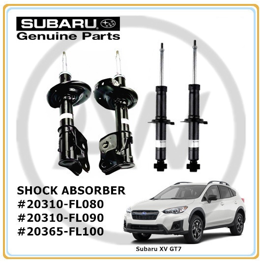 Subaru XV GT7 2017-2023 Front Rear Shock Absorber [1 Pair (LH+RH ...