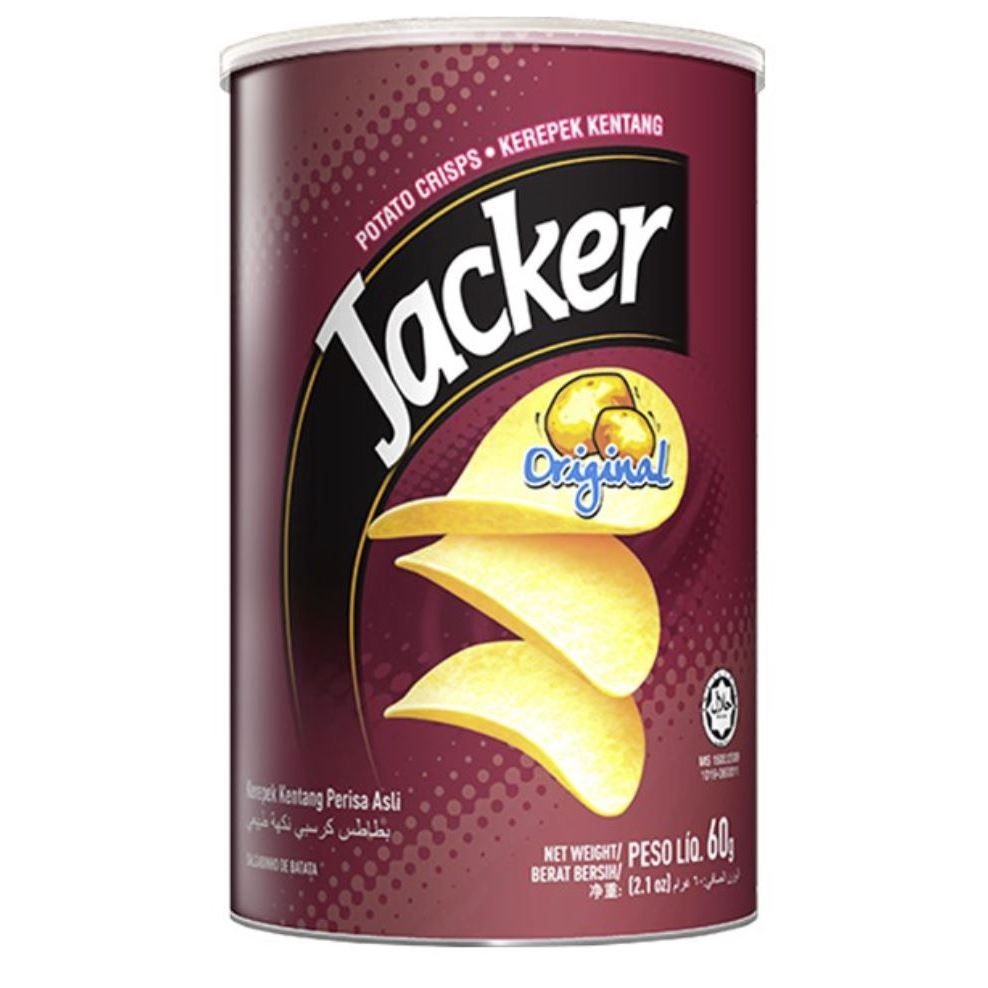 JACKER POTATO CRISP ORIG 60G | Shopee Malaysia