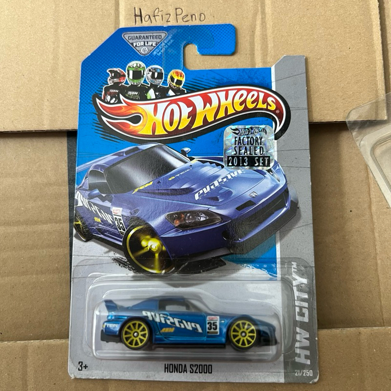Hot Wheels Honda S2000 S2K 2013 Blue Factory Sealed | Shopee Malaysia