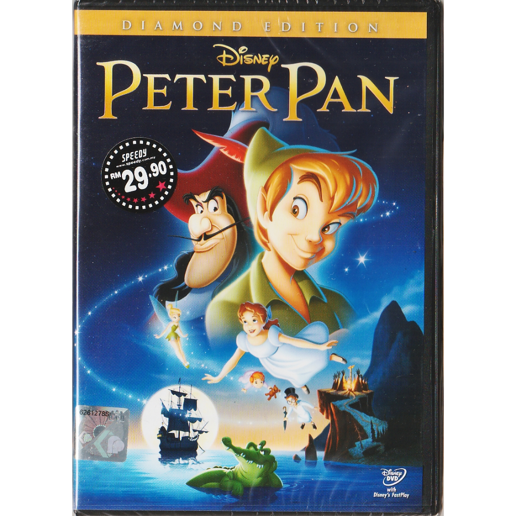 DVD PETERPAN : DISNEY ( ORIGINAL ) PETER PAN | Shopee Malaysia