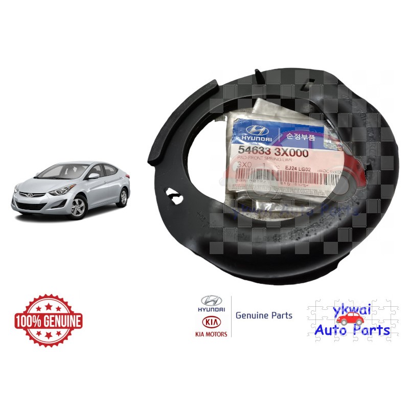 Genuine Hyundai Front Coil Spring Rubber (Lower) for Hyundai Elantra MD ...