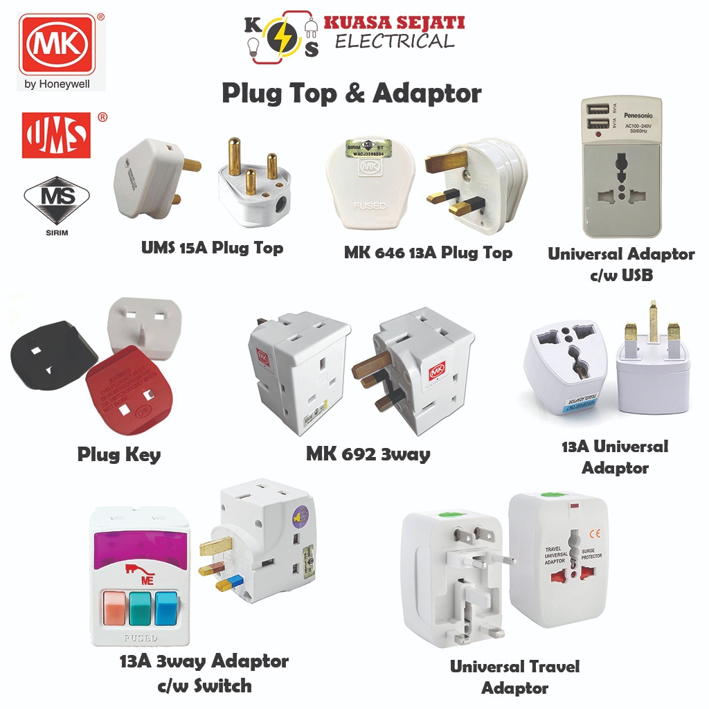 MK654 & MK 646 13A Plug Top Sirim/UMS 13A Bakelite/MK 692 Sirim 3way ... MK654 & MK 646 13A Plug Top Sirim/UMS 13A Bakelite/MK 692 Sirim 3way ...