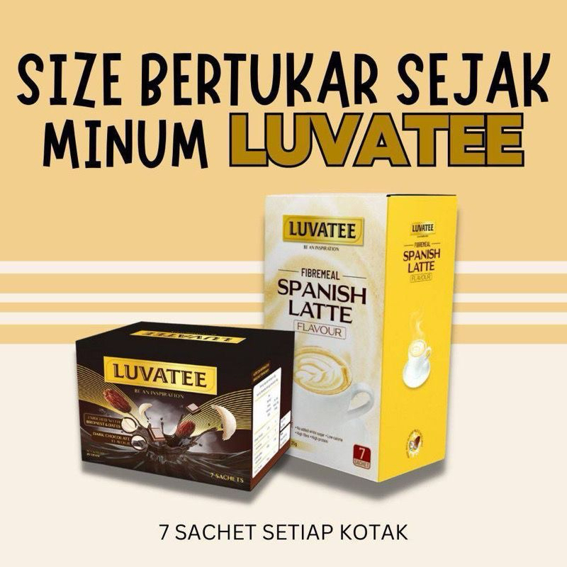 LUVATEE ORIGINAL HQ MINUMAN KURUS | Shopee Malaysia