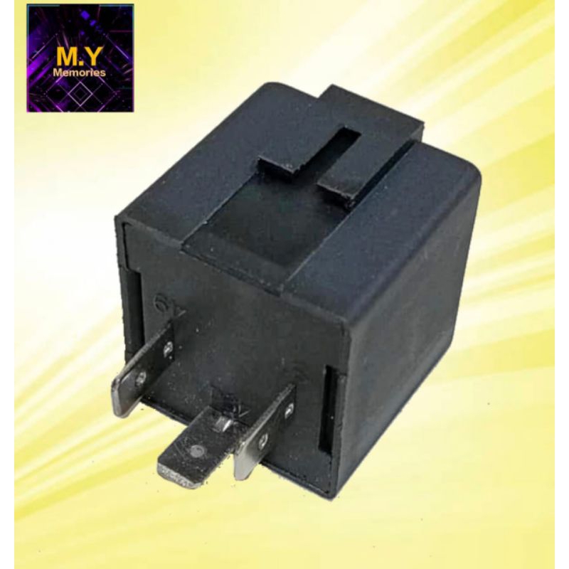 Signal Relay Saga,Wira (3pin)(12Volt) (flasher unit) | Shopee Malaysia