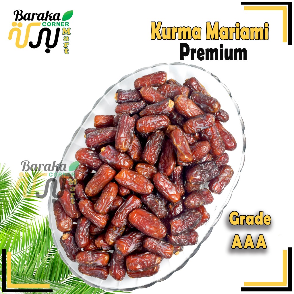 Premium Quality Kurma Mariami Grade AAA Large / AA Medium Mariami Dates ...