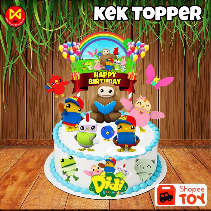 Kek Topper Didi and Friend | Shopee Malaysia