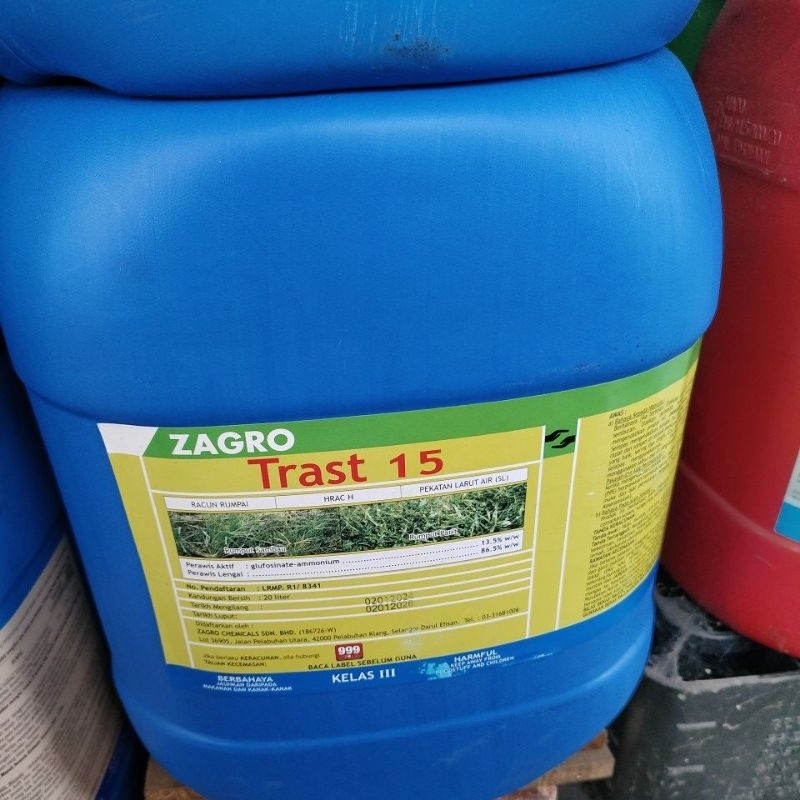 Trast 15 20L / Glufossinate-ammonium 13.5%/ Rumput Sambau | Shopee Malaysia