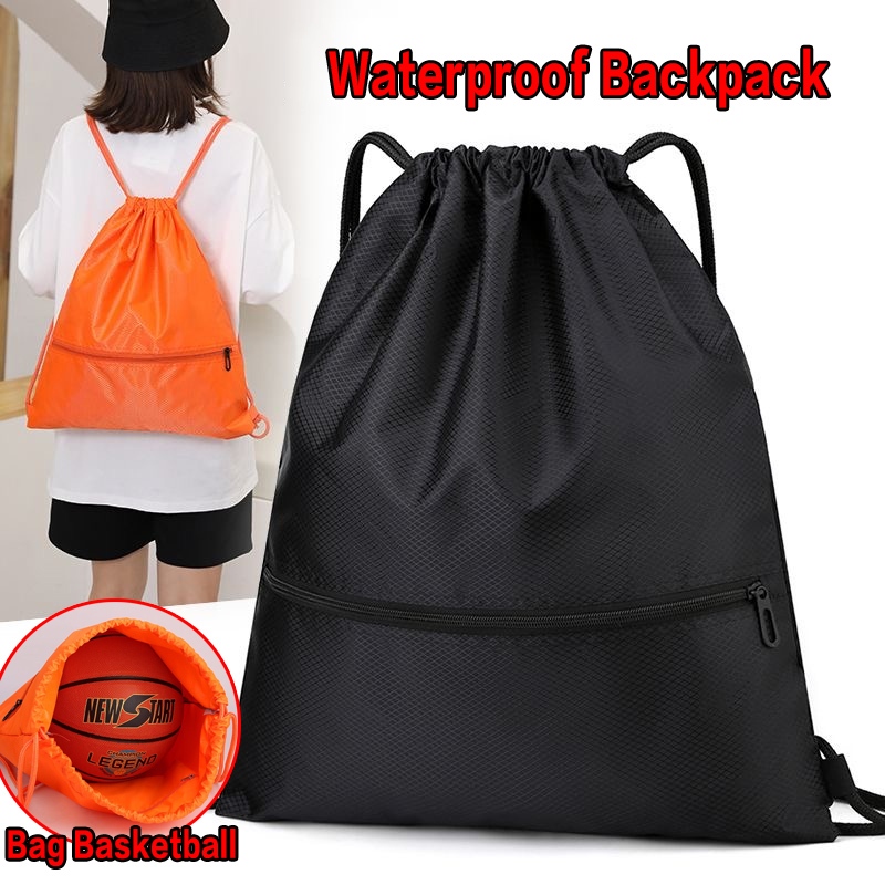 Waterproof Sports Backpack Gym Bag Basketball Backpacks Large Capacity ...