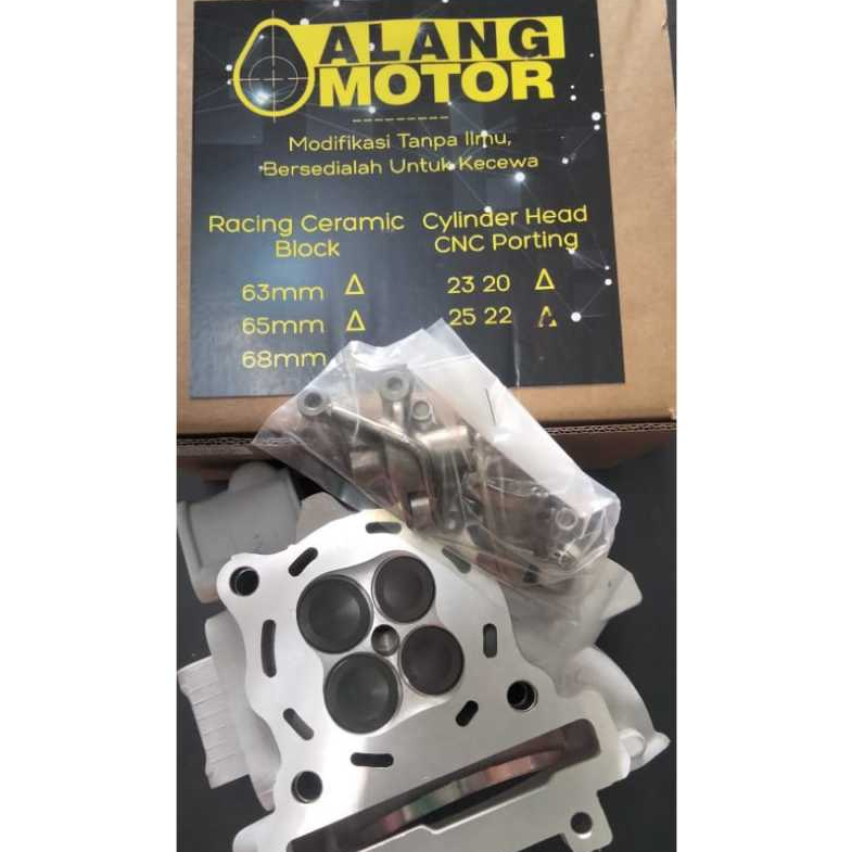 Cylinder Head Racing LC By AlangMotor ( CNC PORTING ) | Shopee Malaysia
