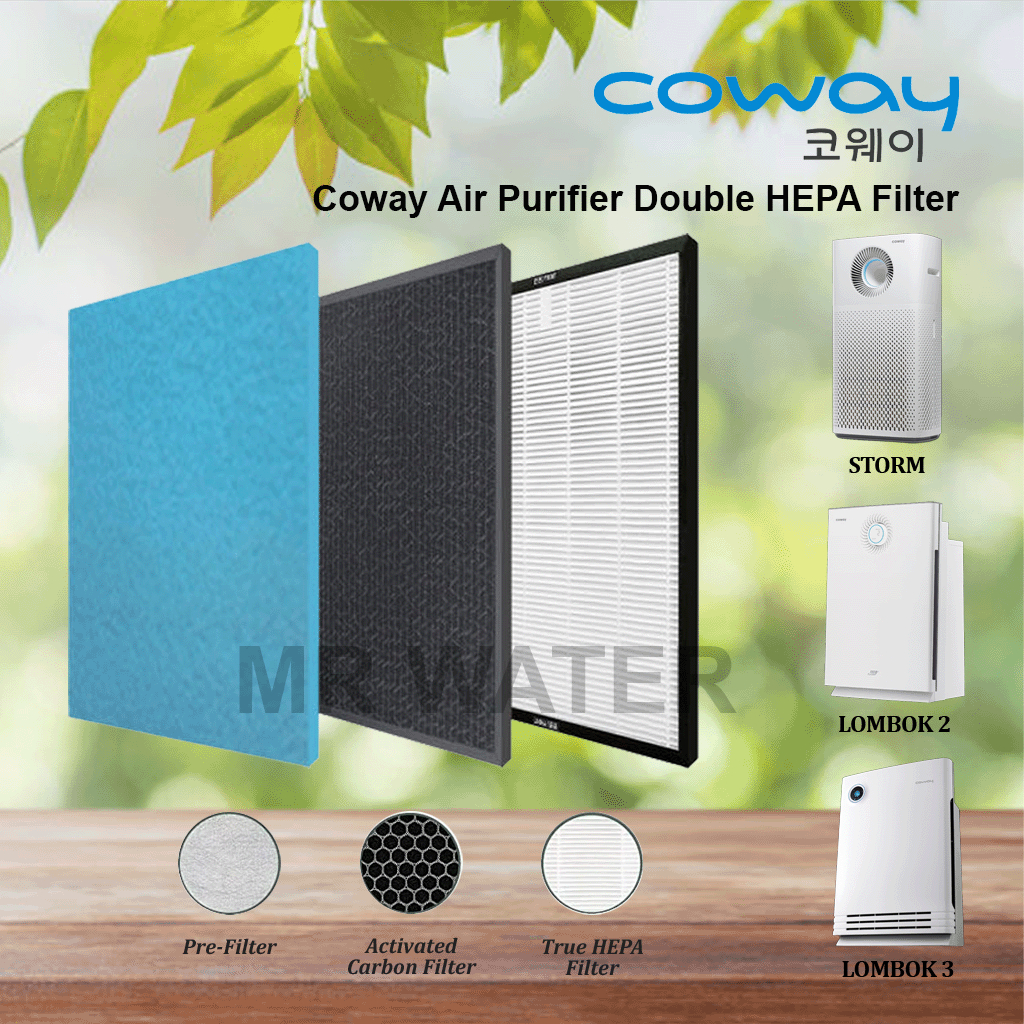 100% COWAY ORIGINAL AIR PURIFIER FILTER REPLACEMENT FOR COWAY STORM ...