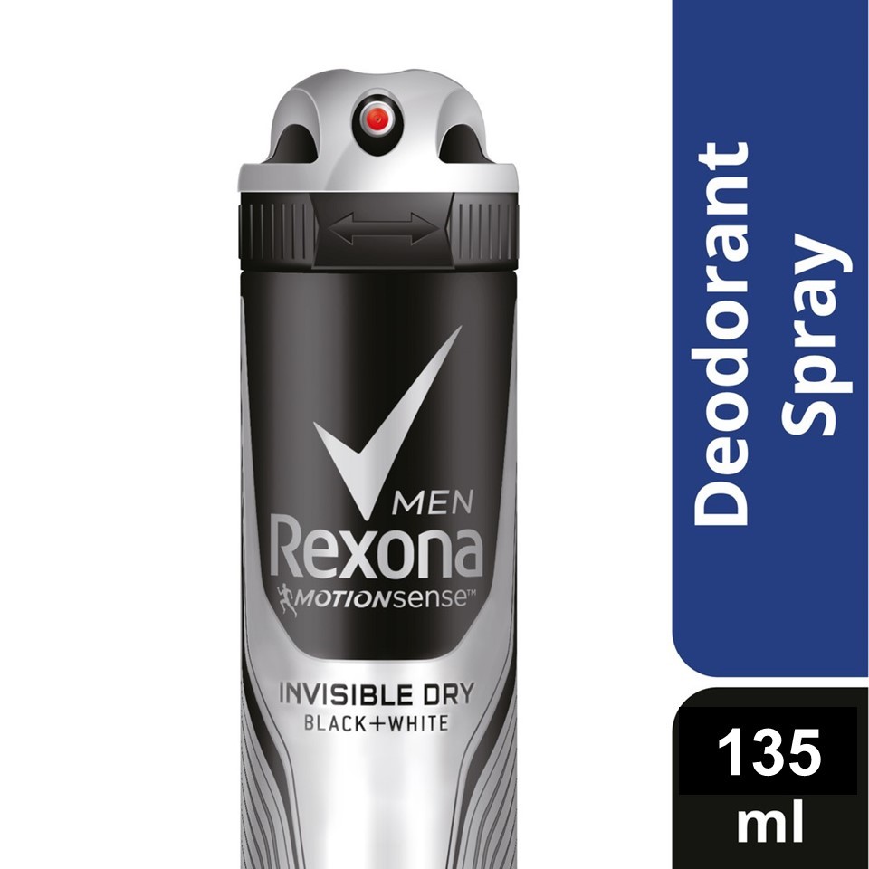 Rexona Men Spray Deodorant - Invisible Dry (135ml) | Shopee Malaysia