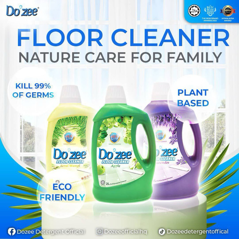 💯Original DOZEE-Sabun Pencuci Lantai |Halal Jakim| | Shopee Malaysia