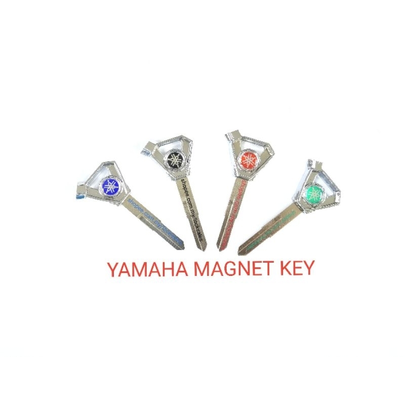 FULL METAL YAMAHA Y15 KUNCI MOTOR WITH 3PCS MAGNET KUNCI / YAMAHA MOTOR ...