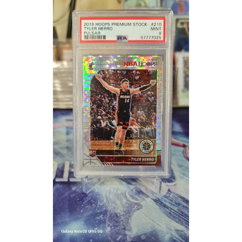 PANINI NBA CARD HOOPS 2019 TYLER HERRO PSA GRADING 9 MINT | Shopee Malaysia