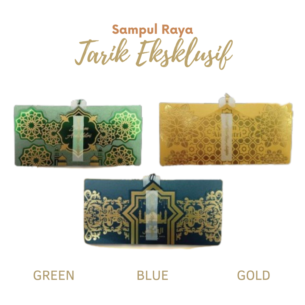 Sampul Raya Tarik Eksklusif 10 Slot by The Box Factory (3 Color ...