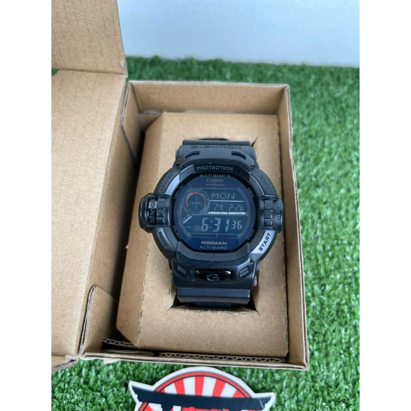 ORIGINAL G-SHOCK RISEMAN MEN IN BLACK [ GW-9200MBJ-1 ]Tough Solar ...