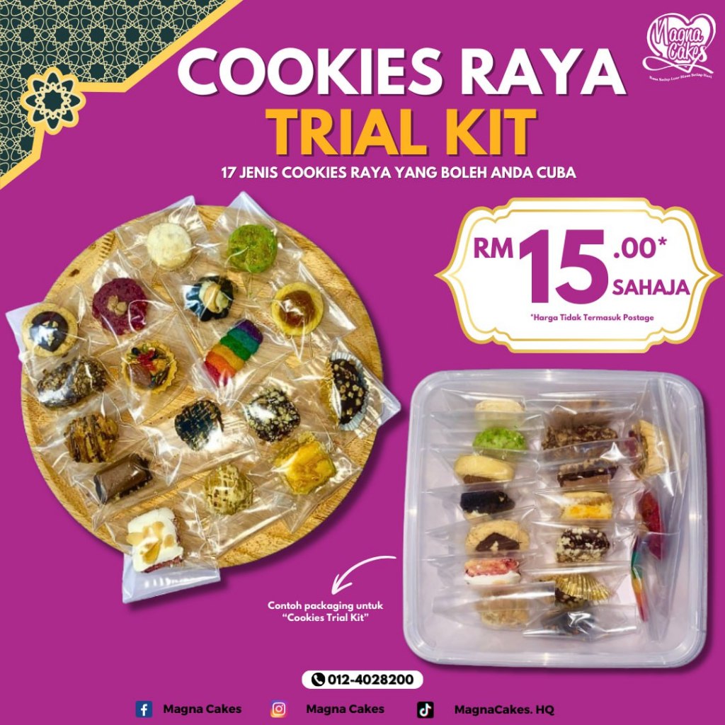 TRIAL KIT COOKIES RAYA PREMIUM 2024! | Shopee Malaysia