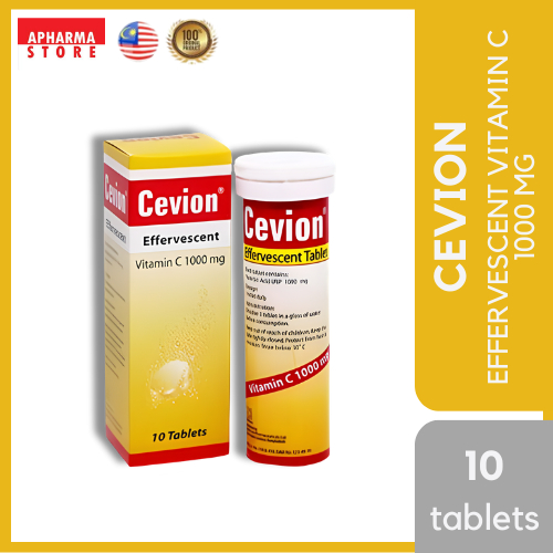 CEVION EFFERVESCENT VITAMIN C 1000MG | Shopee Malaysia