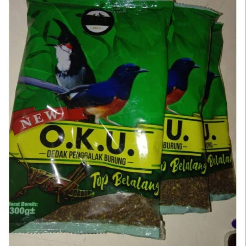DEDAK PENGGALAK BURUNG OKU (TOP BELALANG) 300G | Shopee Malaysia