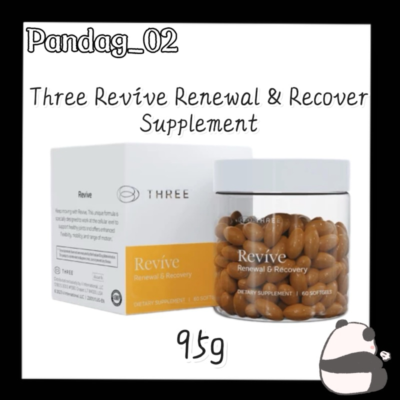 Ready In Malaysia🇲🇾Three Revíve renewal & recovery supplement - 95g ...