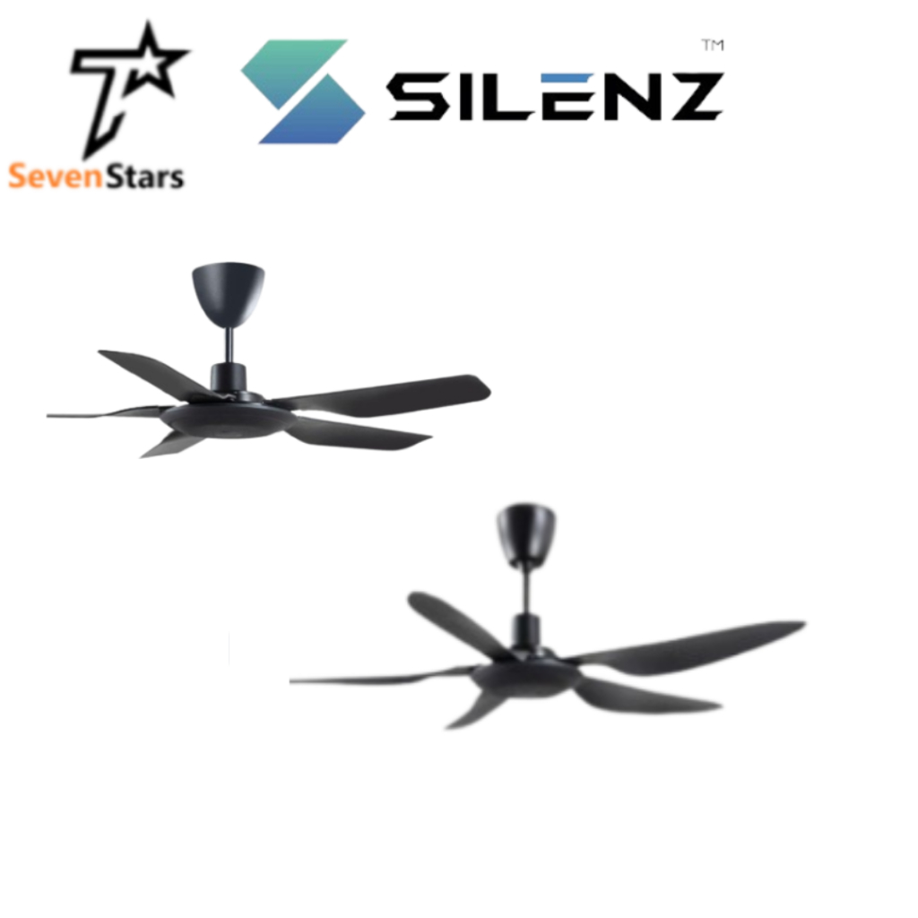 SILENZ EDC 42'' & 56'' INCH DC MOTOR CEILING FAN 7 SPEED / KIPAS LAMPU ...