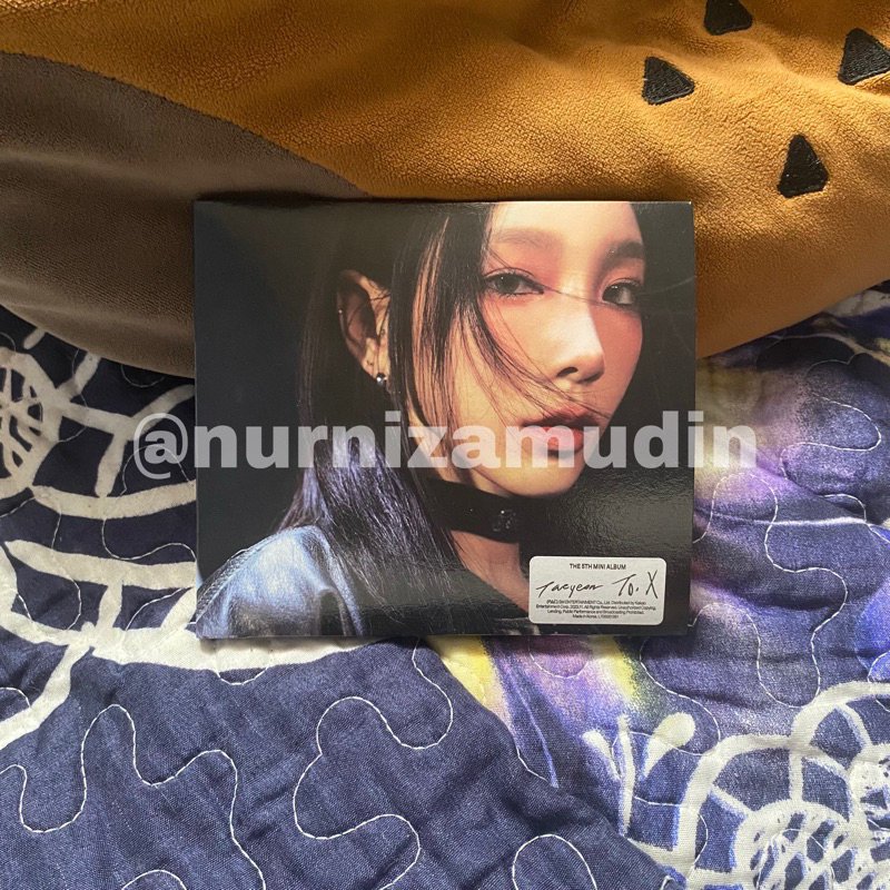 (wts - unsealed) taeyeon - to. x (digipack version) | Shopee Malaysia