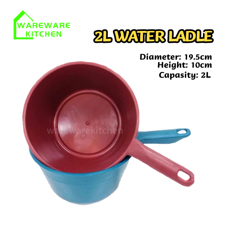 Plastic Water Ladle / Ladle with Handle / Water Pail / Water Dipper ...