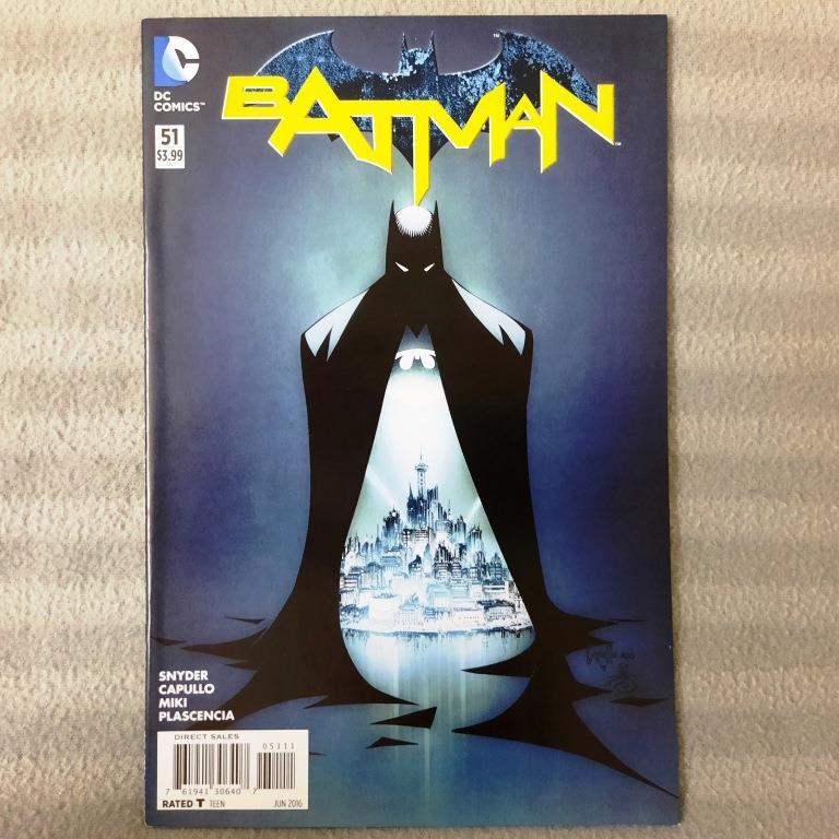 Batman #51 New 52 (DC Comics) Greg Capullo, Scott Snyder, Danny Miki ...