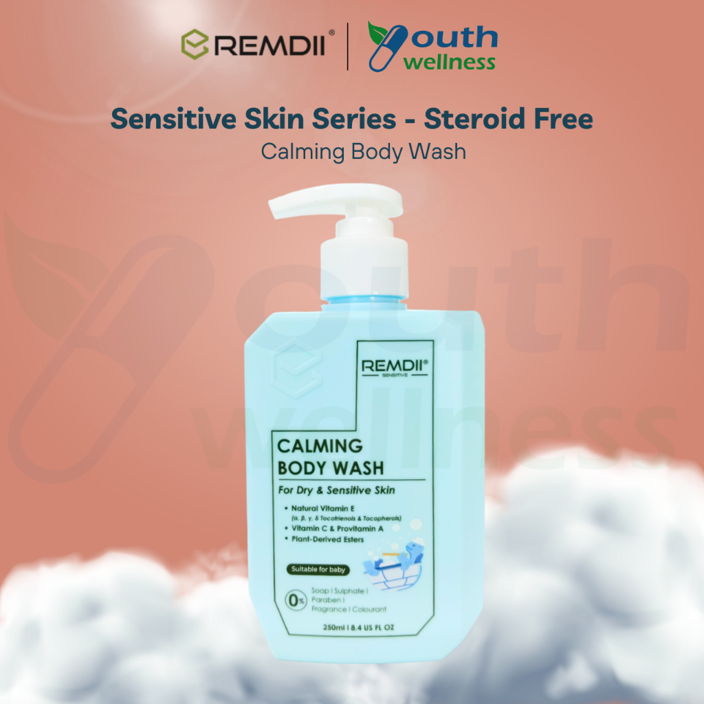 Remdii Sensitive Calming Body Wash (250mL) | Shopee Malaysia