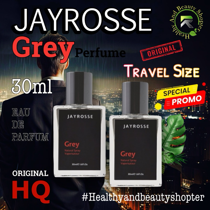 [MEGA SALE] JAYROSSE GREY PERFUME EDP 100% ORIGINAL HQ | Shopee Malaysia