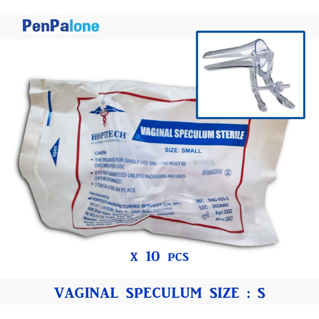 Disposable Sterile Vaginal Speculum - S | M - 10 pcs Individual ...