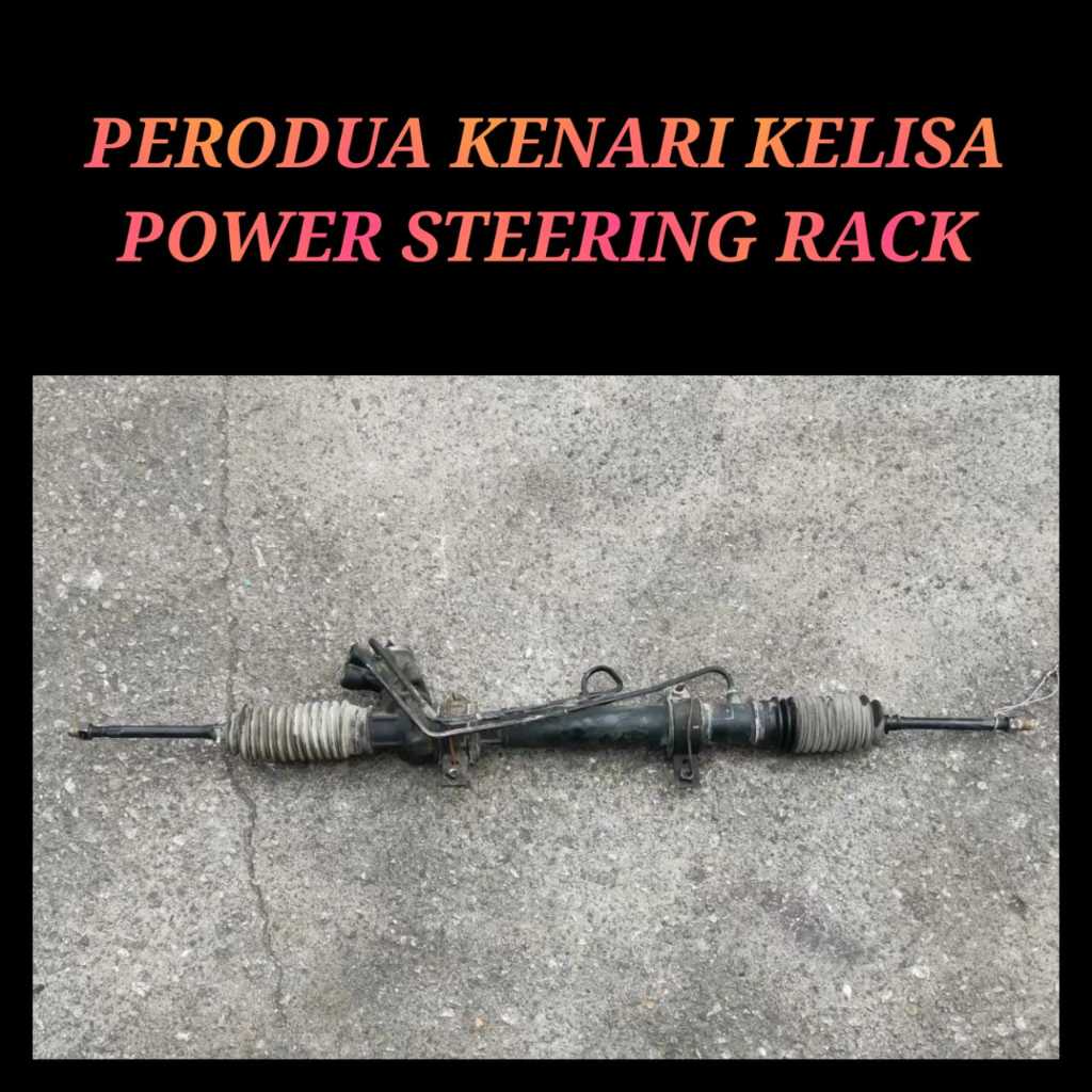 🇯🇵🇯🇵 Power Steering Rack / Stereng Rak Perodua Kelisa / Kenari Power ...