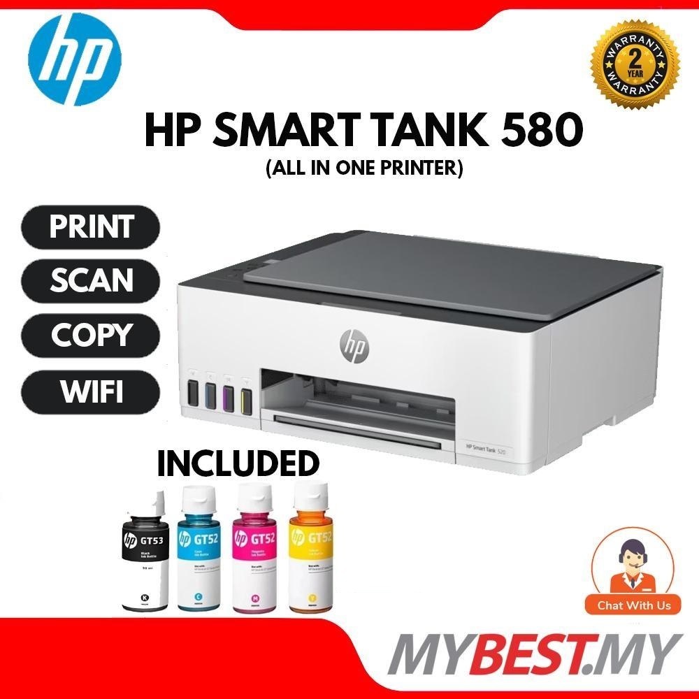 HP Ink Tank Wireless 415 / HP SMART TANK 580 (WIRELESS) / 520 (USB ...