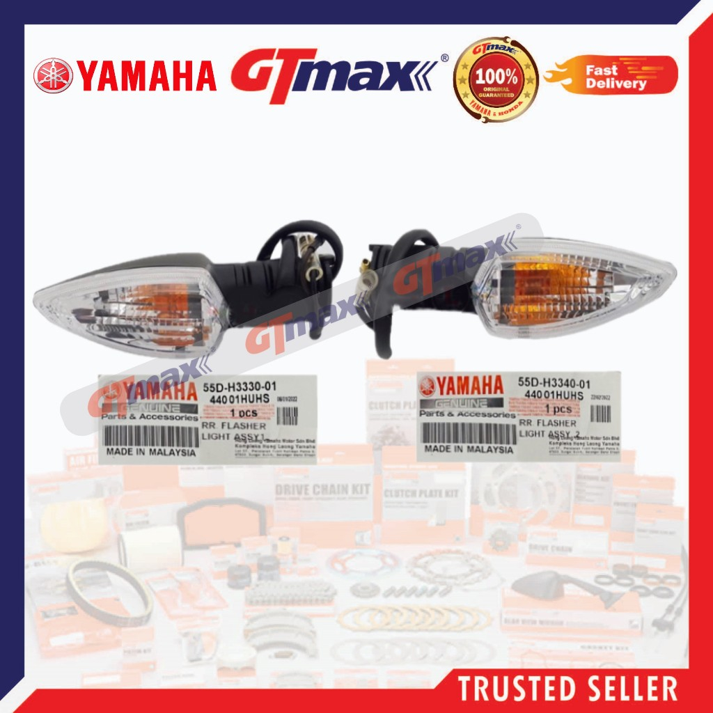 YAMAHA ORIGINAL LAMPU SIGNAL BELAKANG LC 135 (V1-V7) SIGNAL LAMP LC135 ...