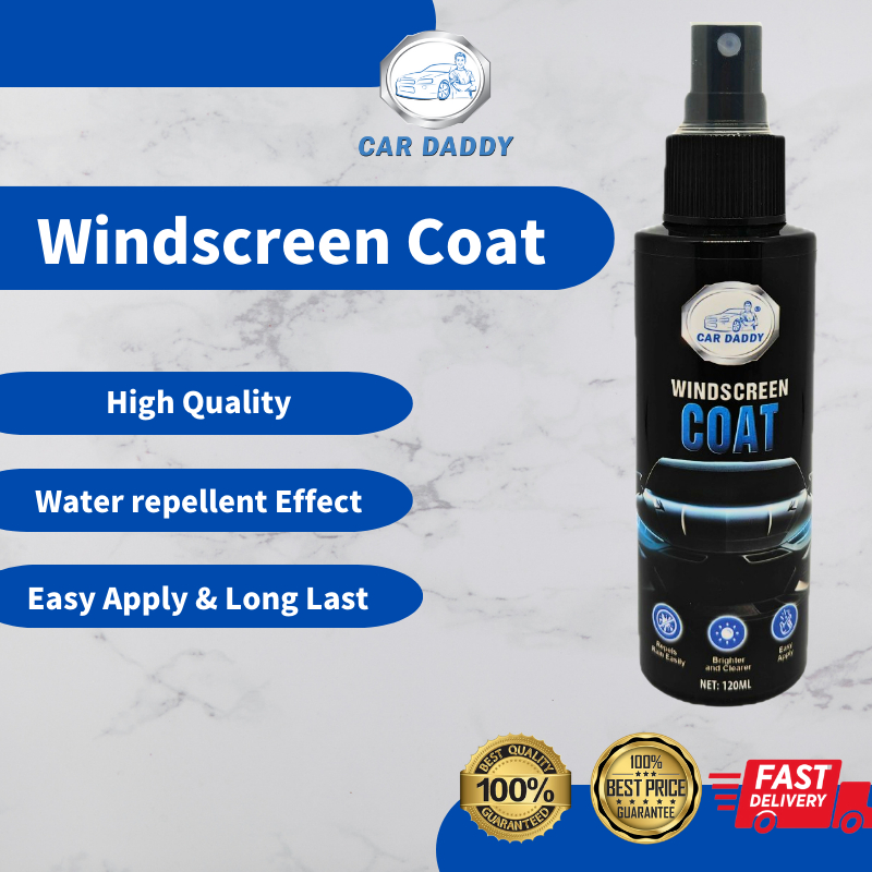 Car Daddy Windscreen Coat Anti Rain Mist Coating Windscreen Repellent ...