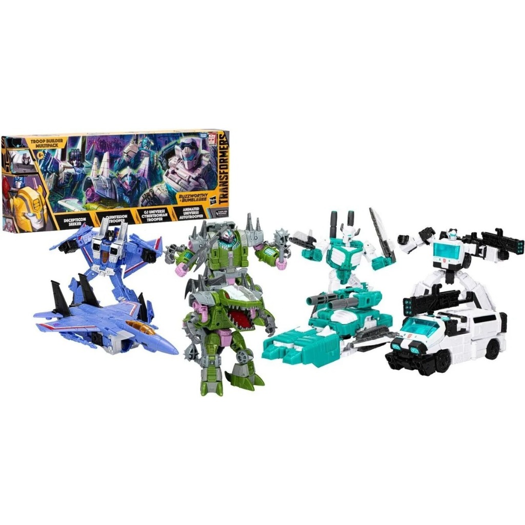 Hasbro Transformers Toys Buzzworthy Bumblebee Troop Builder Multipack ...