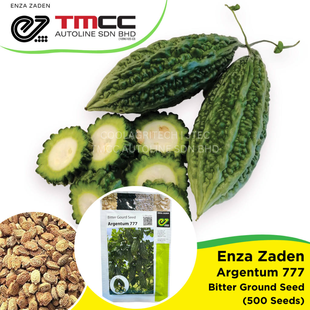 Enza Zaden - Bitter Gourd Seed - Argentum 777 (500 Seeds) | Shopee Malaysia
