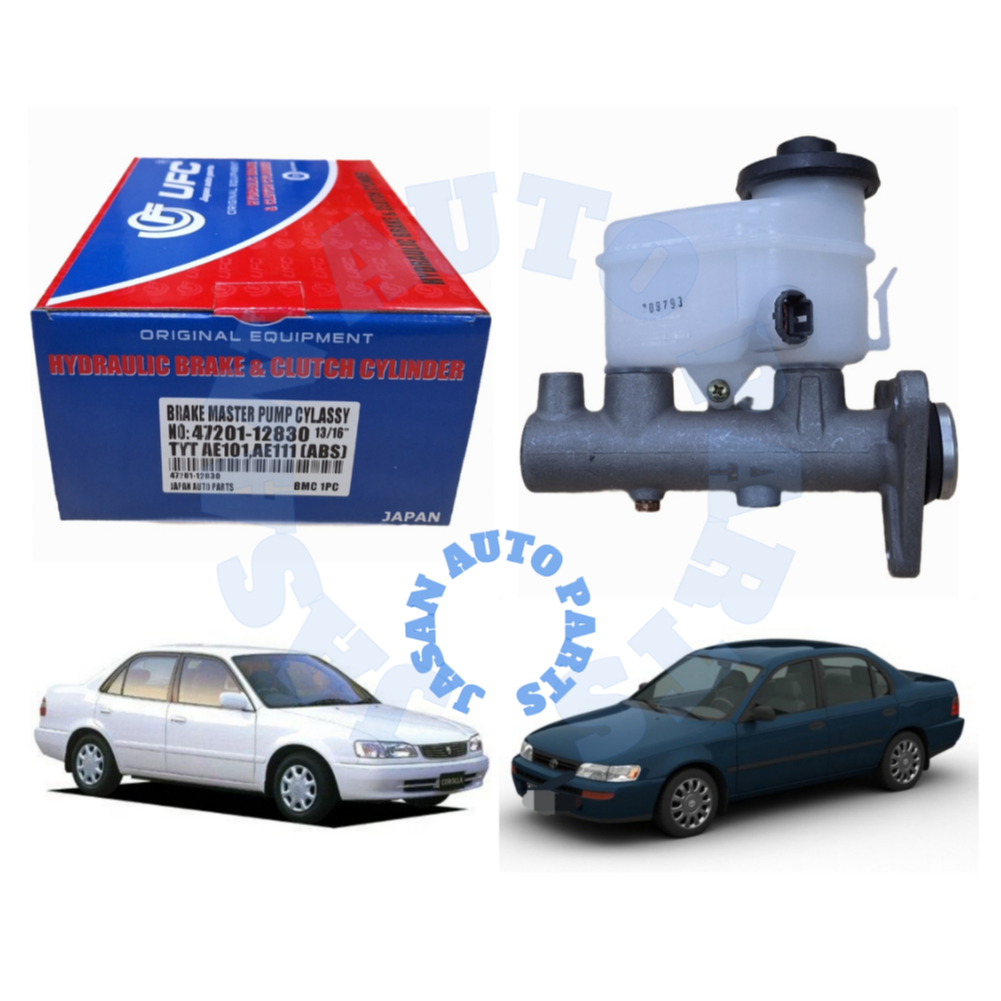 TOYOTA AE101,AE111 (ABS) 3HOLE (13/16") BRAKE MASTER PUMP CYLINDER ASSY ...
