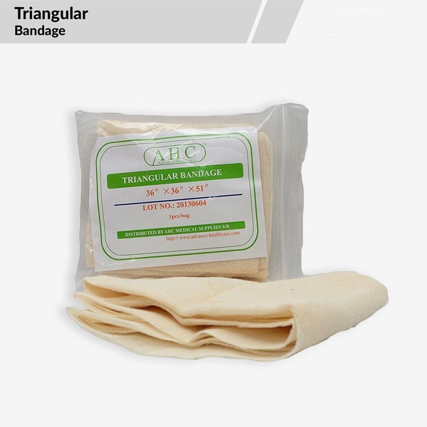 Triangular Bandage (100%cotton) 36" x 36" x51" (91 x 91 x 130CM) 1 ...
