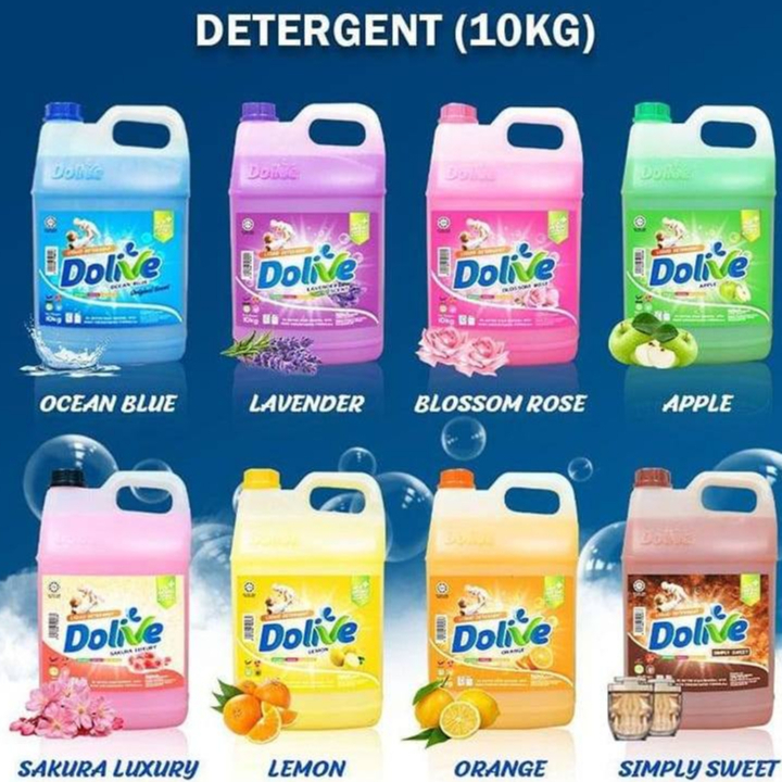Sabun Dolive 10Kg Dolive Detergent Laundry Detergent Liquid Sabun Dobi Paling Wangi Sabun Basuh ...
