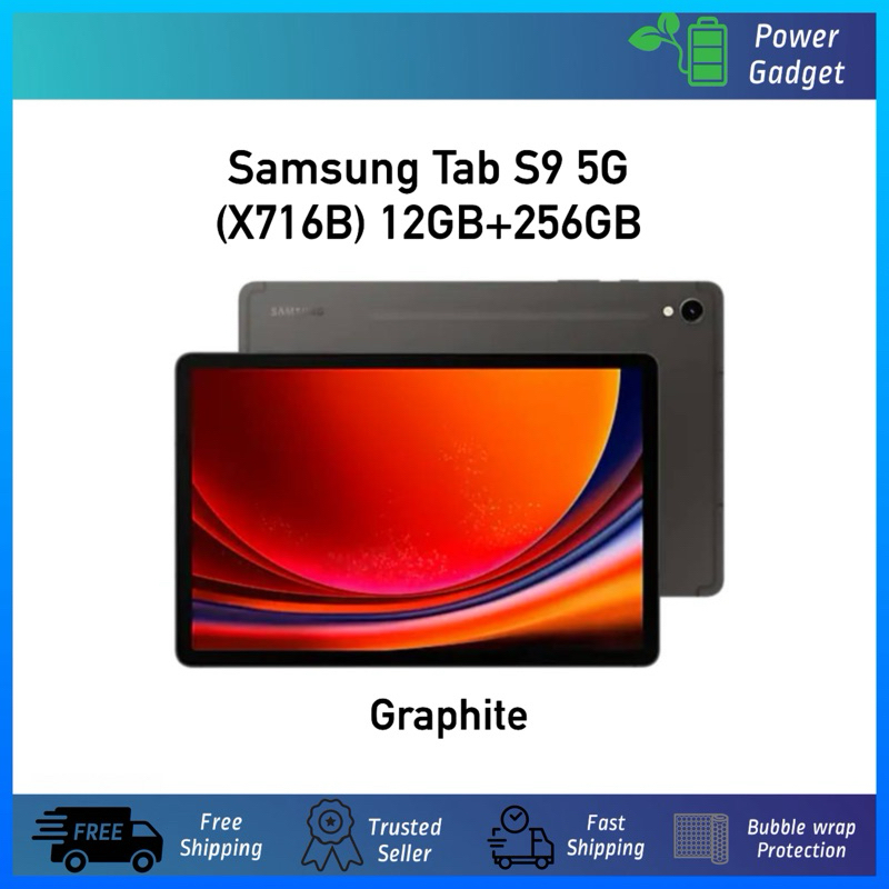 Samsung Galaxy Tab S9 FE/ S9 FE+/ S9 5G [6GB/8GB/12GB RAM + 128GB/256GB] Original Samsung ...