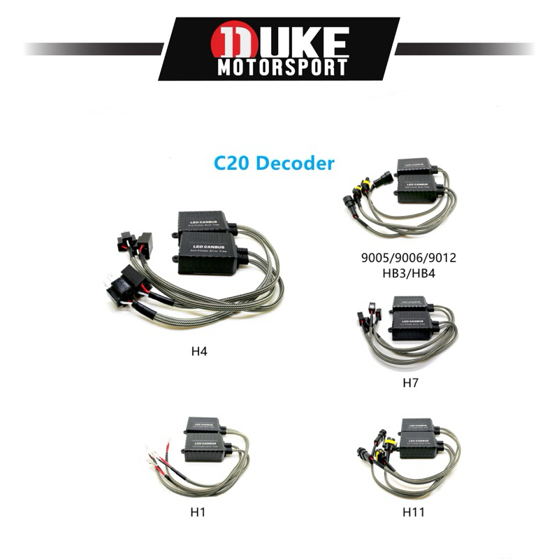 2PCS LED Car Super Canbus Decoder H1 H3 H7 H11 H4 12V Warning Canceller ...