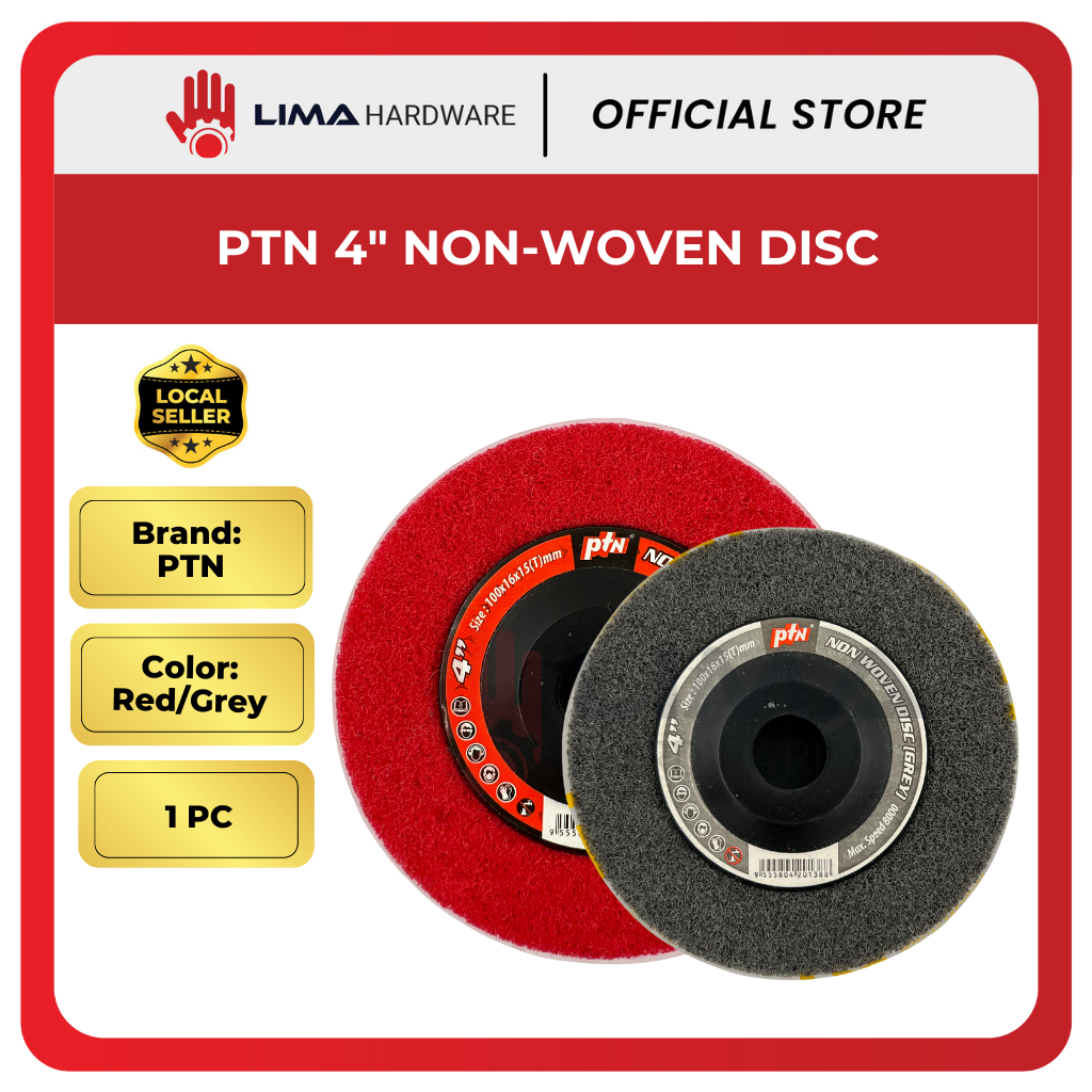 PTN Non-Woven Disc, Cakera Bukan Anyaman, Pengilat Semua Jenis ...