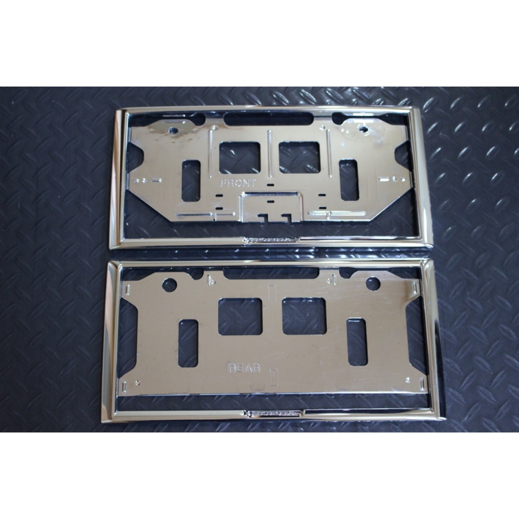 Honda chrome frame plate | Shopee Malaysia