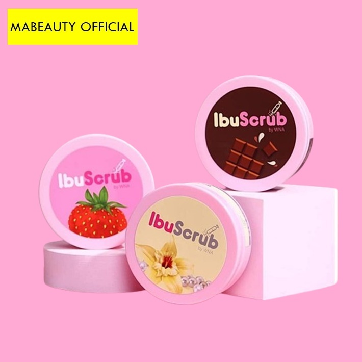 IBU SCRUB VANILLA STRAWBERRY / BOOSTER IBU SCRUB WNA / SET IBU PUTIH ...