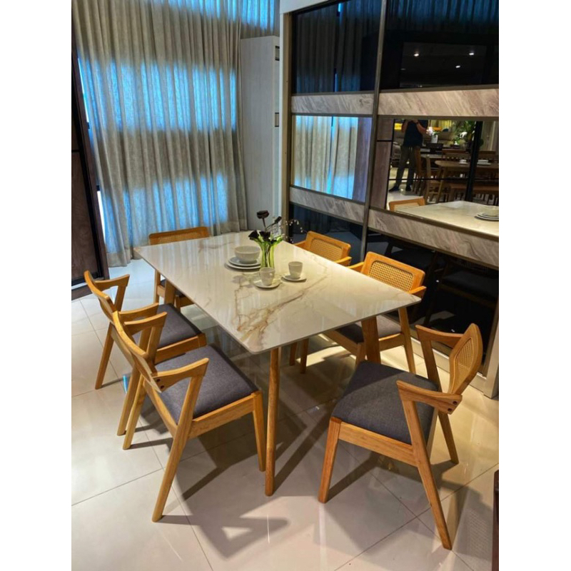 Free Delivery + Installation 150cm Muji Series Sintered Stone Dining ...
