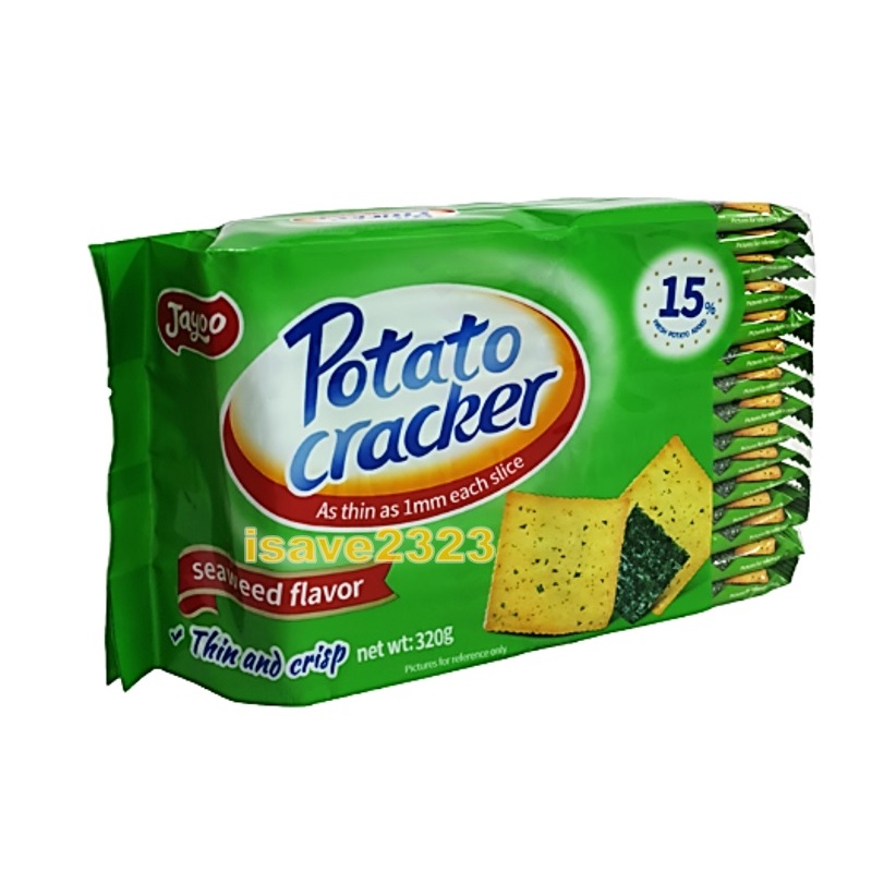 [HALAL] Crowna Extra Potato Crackers (32g x 10 Packs) - 5 Flavours ...